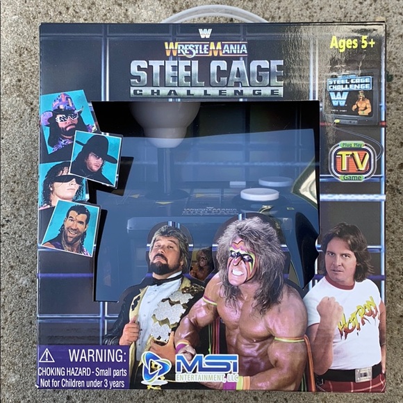 Other | Vintage Wwf Arcade Game | Poshmark